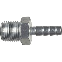 Amazon.com: ICT Billet Straight 1/4" NPT Pipe to 1/4" .250" Hose Barb ...