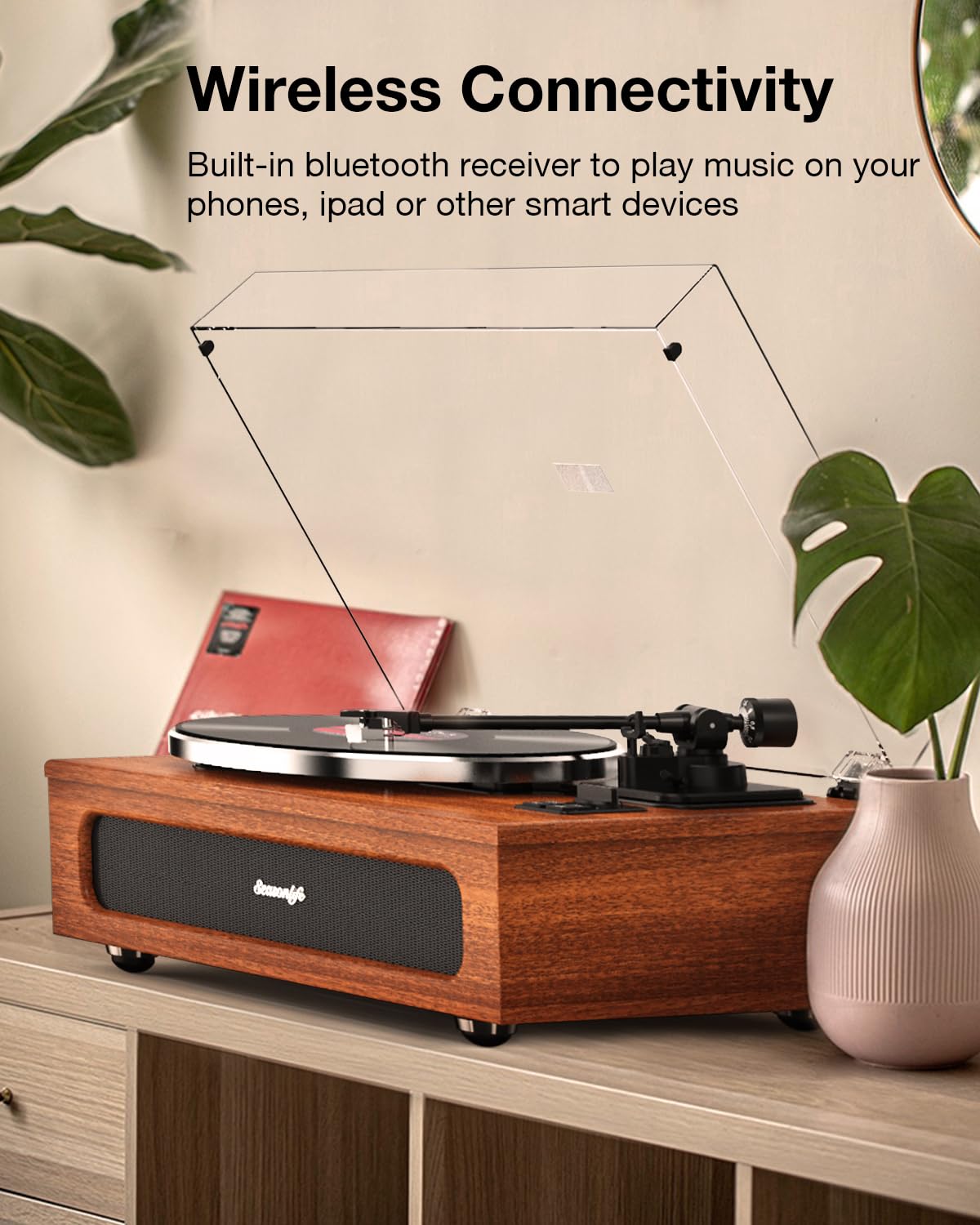 Mua Record Player All-in-One High Fidelity Turntable for Vinyl Records ...