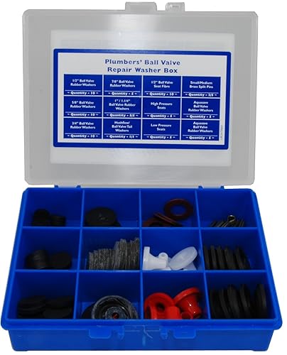Holdtite Plumbers Repair Kit No. 2 Ball Valve Washers Box - Save Water ...