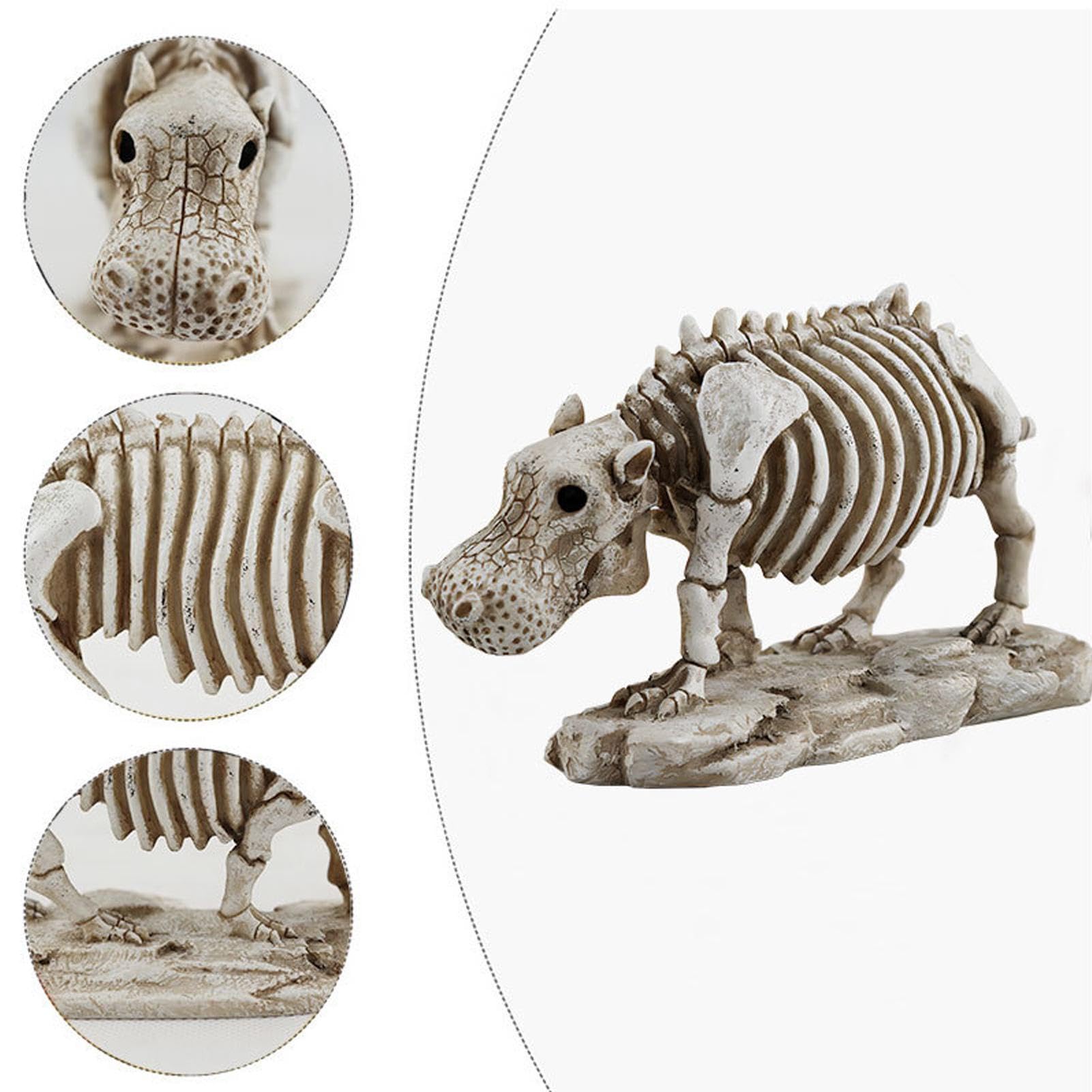 Mua Hippo Skeleton Decors, Spooky Animal Skeletons, Halloween Bone ...