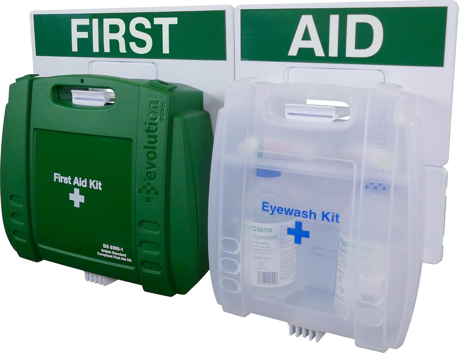 Safety First Aid Evolution Eyewash & First Aid Point BS 8599 Compliant ...