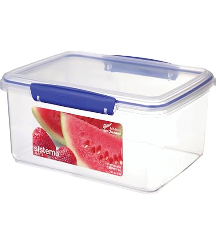 Tupper Comida Sistema Klip It Contenedor De Alimentos Rectangular Color ...