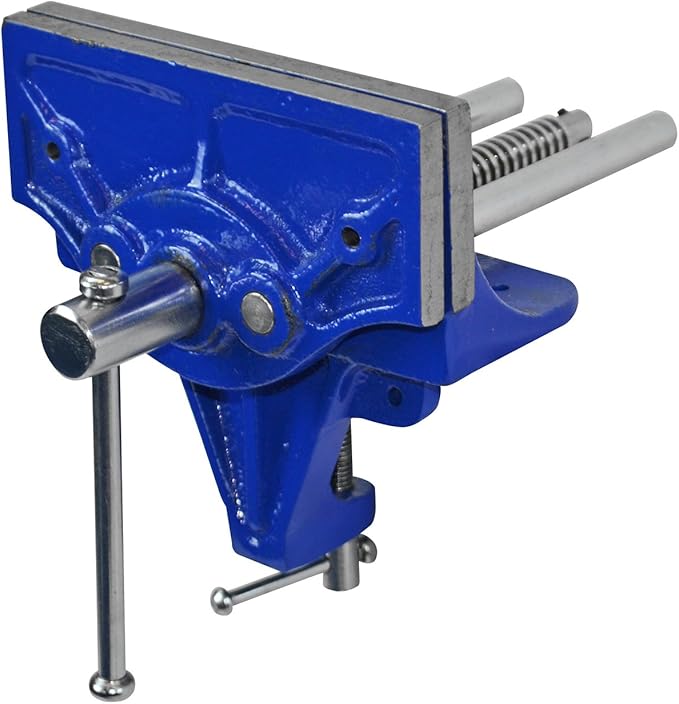 Faithfull Home Woodworking Vice 6In - Clamp Mount: Amazon.co.uk: DIY ...