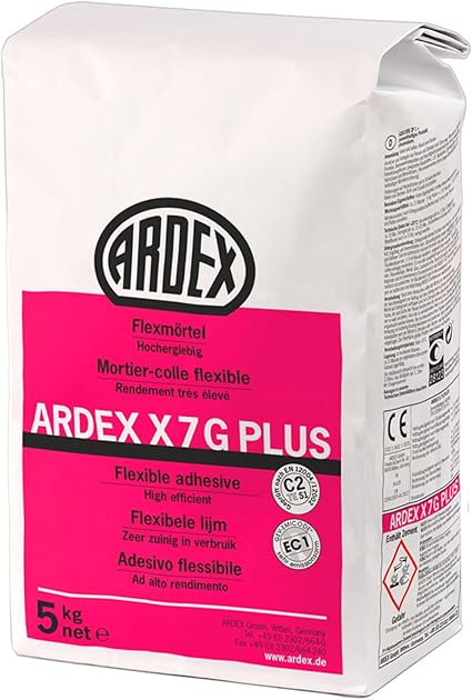 Ardex X7 G Plus Flexible Mortar: Amazon.co.uk: DIY & Tools