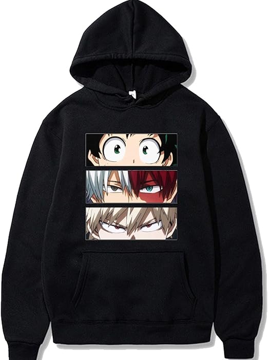 Zhengyun My Hero Academia Pullover Sudadera Sudadera con Capucha de ...