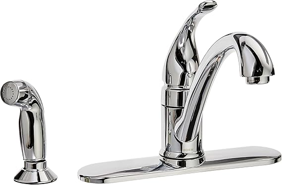 Moen CA87480 Kitchen Faucet with Side Spray from The Torrance ...