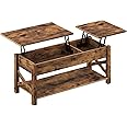Amazon.com: Rolanstar Lift Top Coffee Table, 43.8" Coffee Table with ...