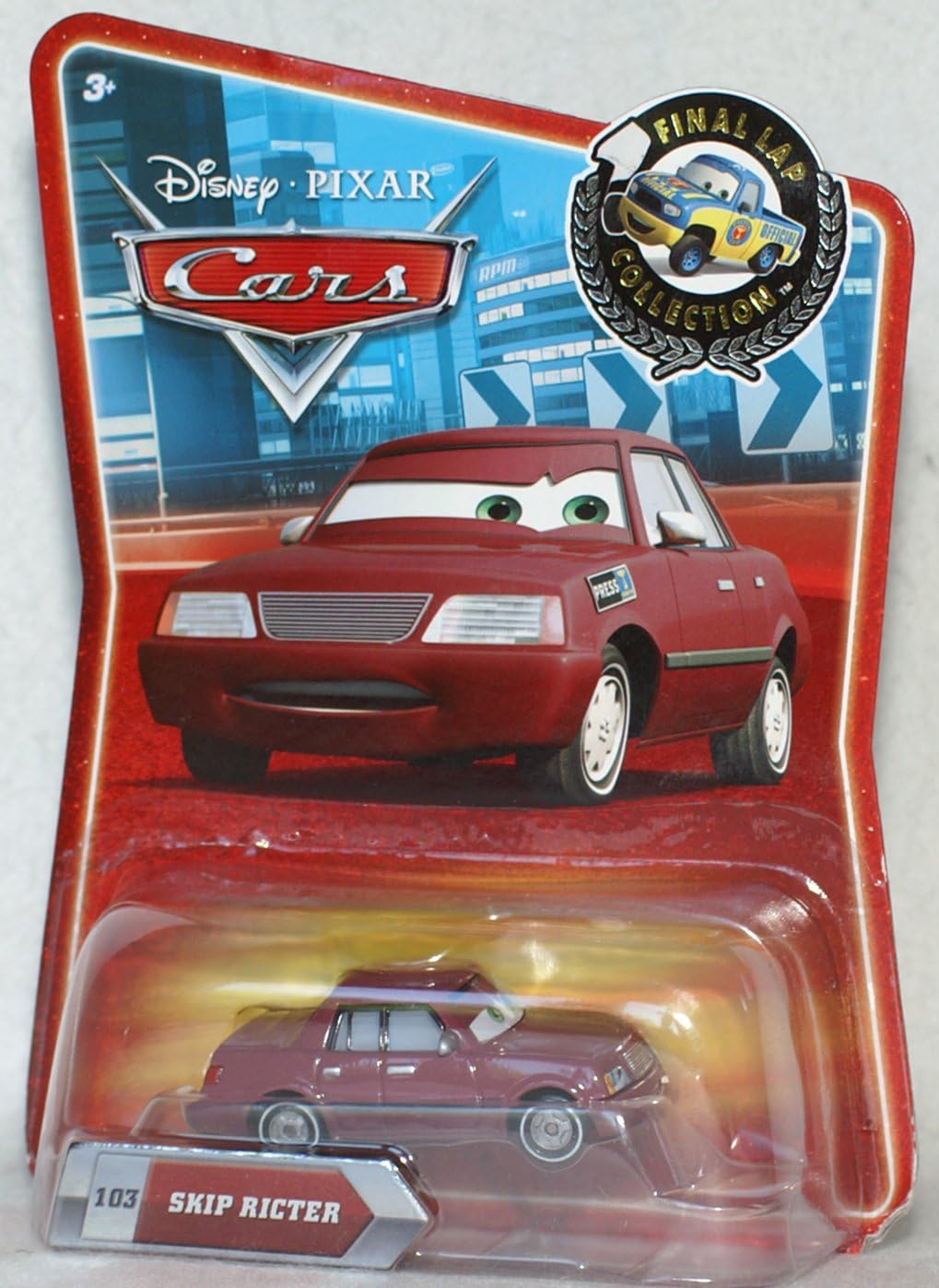 Disney Pixar Cars Final Lap Collection Skip Ricter #103: Amazon.co.uk ...