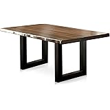 Amazon.com - HOMES: Inside + Out IDF-3876RT Zuniga Dining Table - Tables