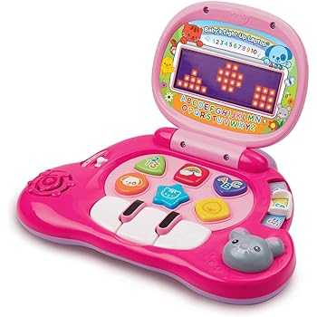 Amazon.com: VTech Baby's Learning Laptop, Blue: Toys & Games