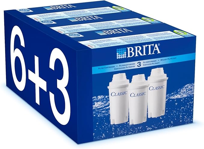 BRITA Classic Water Filter Cartridge 6+3 Pack: Amazon.co.uk: Kitchen & Home