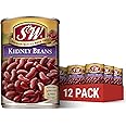 Amazon.com : S&W - Dark Red Kidney Beans - 15.5 Oz. Can (Pack Of 12 ...