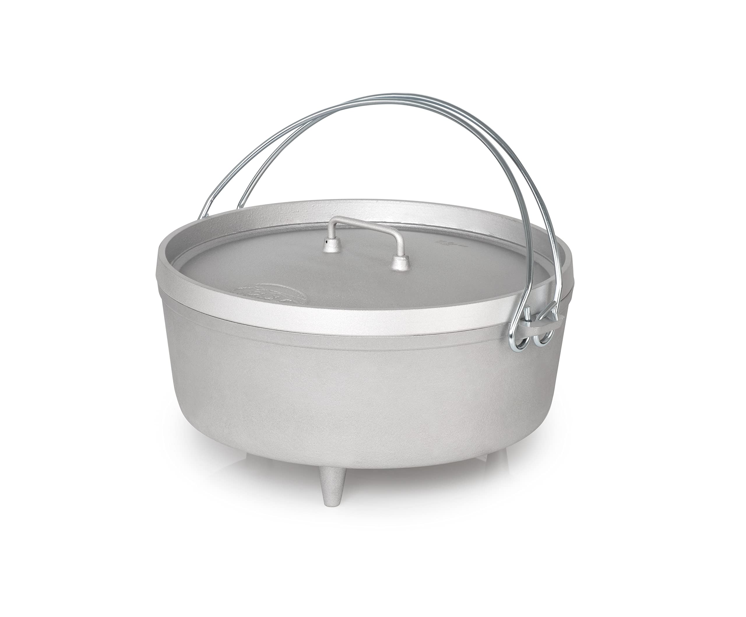 GSI Outdoors Aluminum 12' Dutch Oven | Dutch Oven with Fixed Legs for ...
