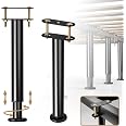 Amazon.com: 2 Pcs Adjustable Bed Frame Center Support Legs, Heavy Duty ...