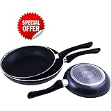 Amazon.com: Induction Bottom Aluminum Nonstick Frying-Pan Grey Fry Pan ...