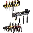 Amazon.com: FHXZH Wall Mount Screwdriver Organizer, Pliers Holder, Hammer Rack, 3PCS Alloy Steel ...