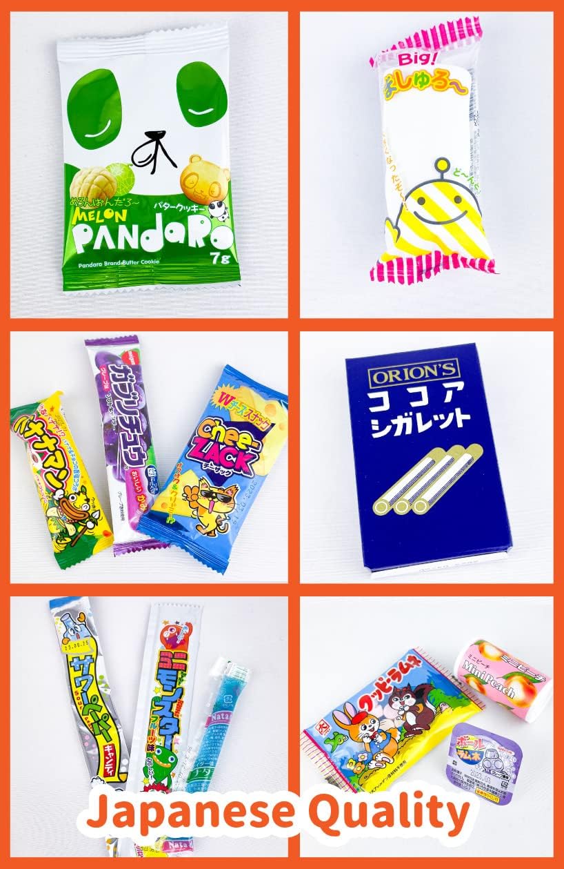 Mua Japanese Snacks Assortment 40pcs, Full of Dagashi, Candy, Gummy ...