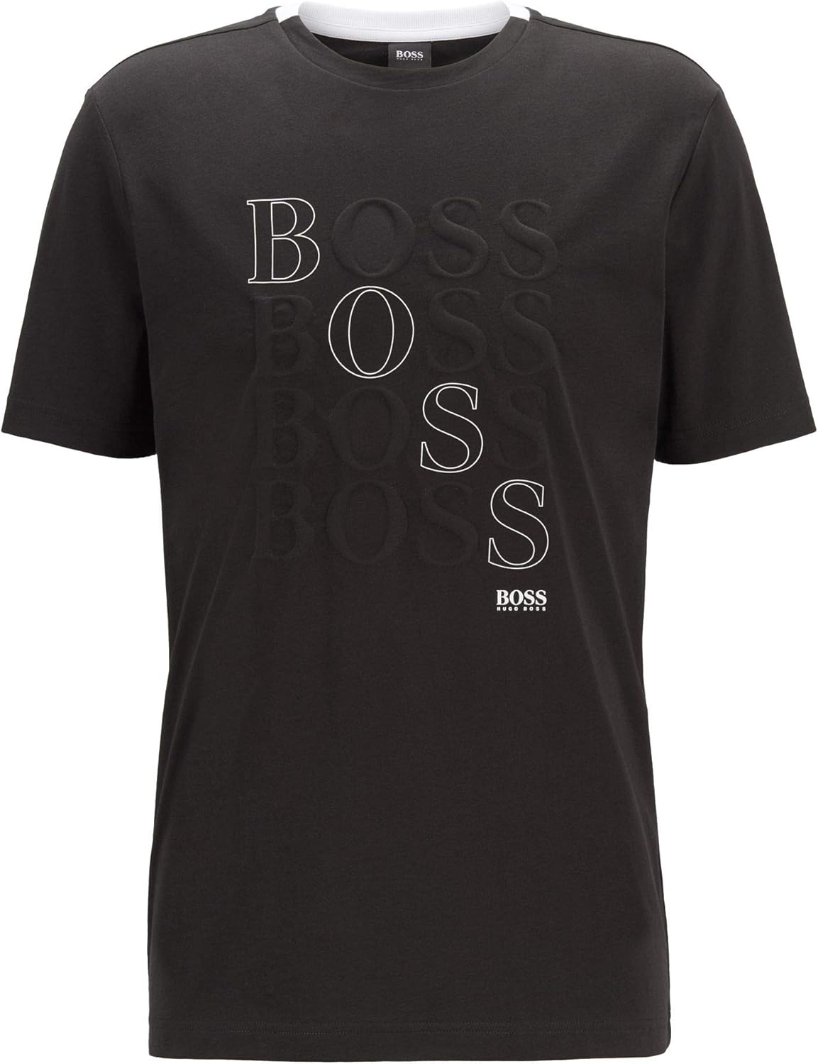 BOSS Mens Teeonic Regular-fit Logo T-Shirt in Bionic® Single Jersey ...