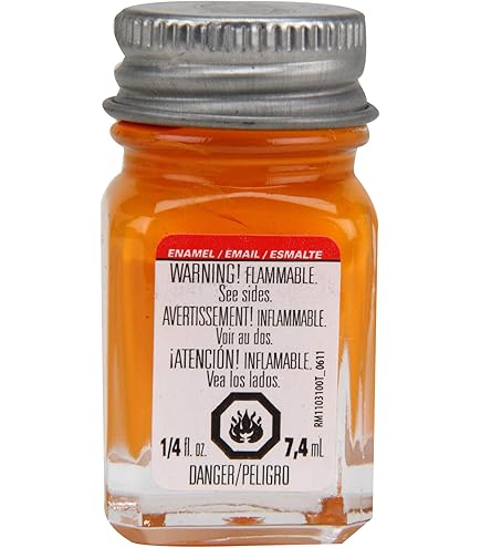 Gloss Enamel Finish Testors Honey Gloss Enamel Paint - .25 Oz Bottle ...