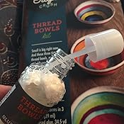 Amazon.com: Craft Crush – Thread Bowls Kit – Craft Kit Makes 3 Tiny ...