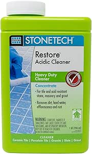 STONETECH Restore Acidic Cleaner, 1 Quart/32OZ (946ML) Bottle - Tile ...