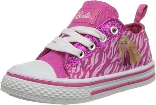Amazon.com | Mattel Barbie BBS701 Sneaker (Toddler/Little Kid), Pink, 7 ...