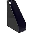 Amazon.com : Storex Magazine File, 2.8 x 12.2 x 9.8 Inches, Black, 1 ...
