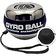 EXBEPE Metal Torque Ball with Light, Weighted Auto-Start Gyro Ball Hand ...