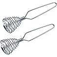 Amazon.com: Chef Craft Set of 2 Mini French Spring Coil Whisks, 7 Inch ...