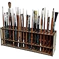 Amazon.com: Artist Paint Brush Holder, Paint Brush Organizer, 67 Holes ...