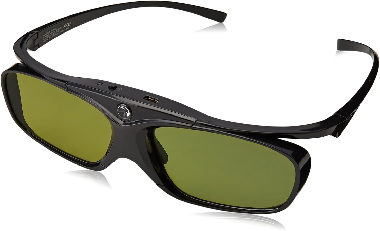 Viewsonic PGD-350 Black 1pc - stereoscopic 3D glasses: Amazon.co.uk ...