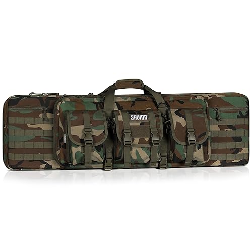 Savior Equipment American Classic Tactical Double Long Gun Bag Pistol ...