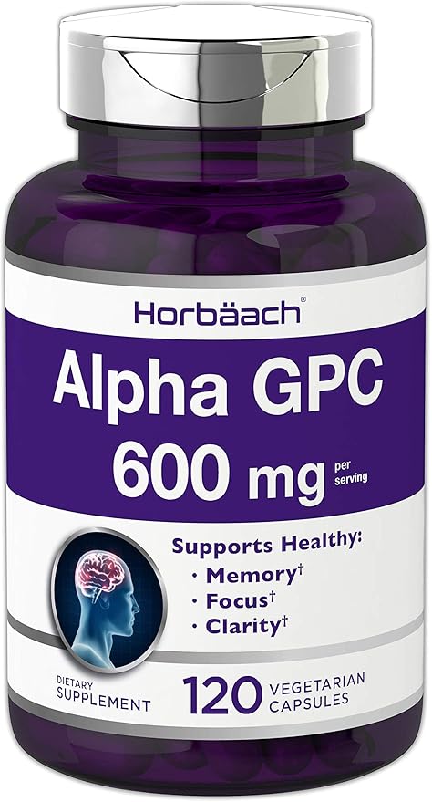 Amazon.com: Alpha GPC 600mg | 120 Capsules | Vegetarian, Non-GMO ...