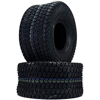 Amazon.com : MowerPartsGroup (2) Super Turf Tubeless Tires 4 Ply 20x10 ...