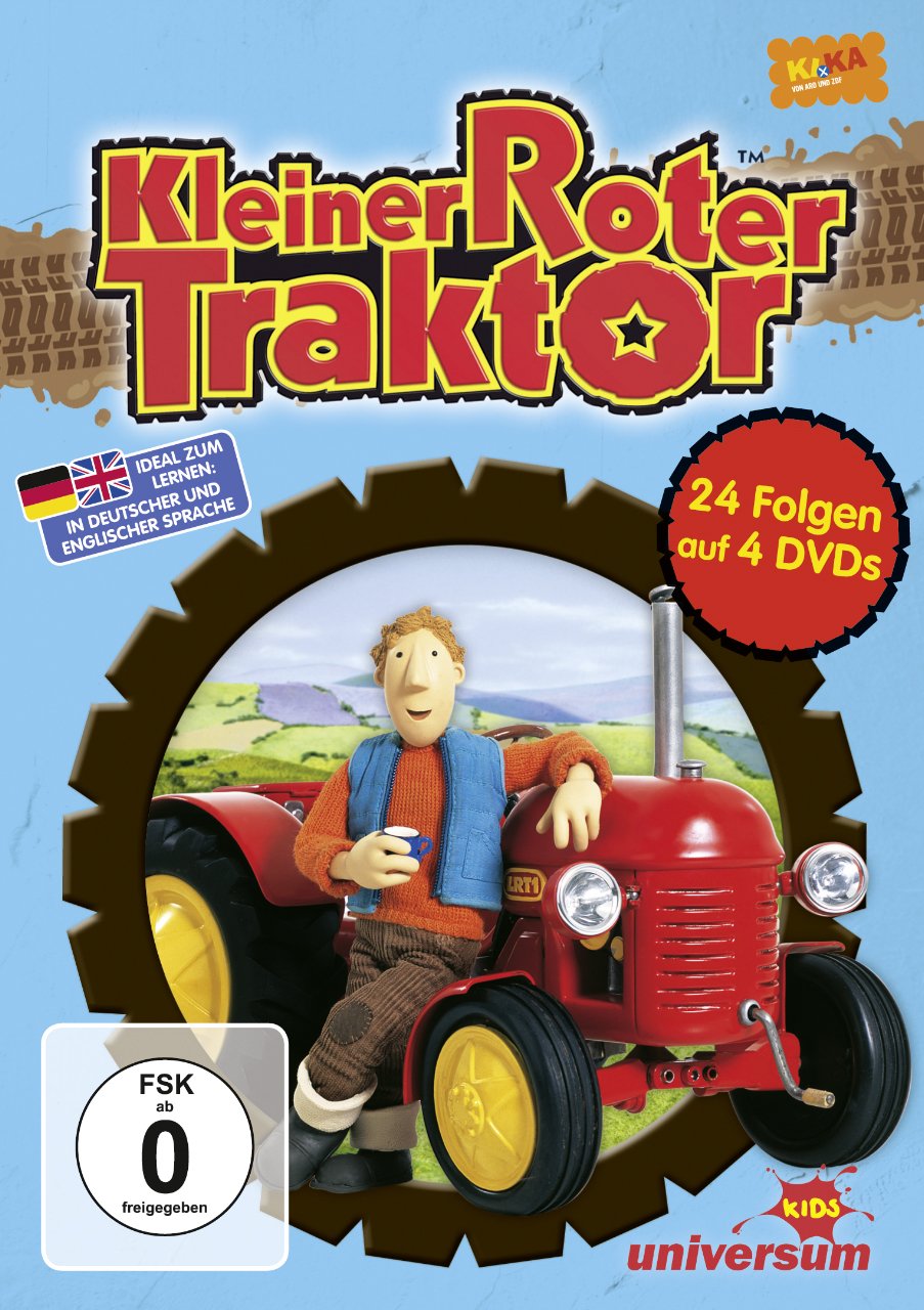 Kleiner roter Traktor 01 - 04 [4 DVDs]: Amazon.de: Jimmy Hibbert, Keith ...