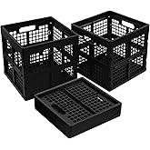 Amazon.com - Oymlclivisa 18 L Plastic Stackable Storage Milk Crates ...