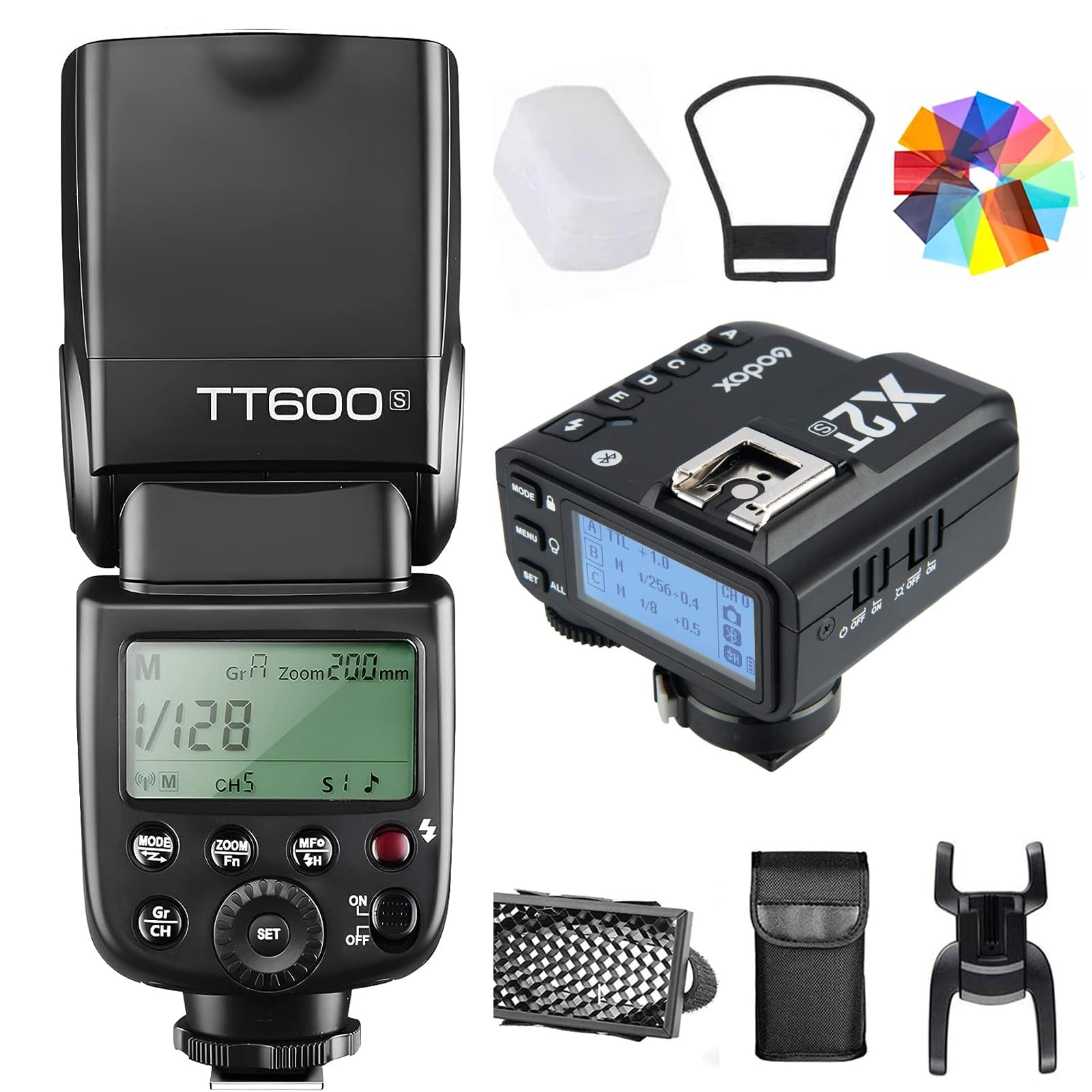 Godox Flash TT600S with Godox Flash Trigger X2T-S Bundle - 2.4G ...