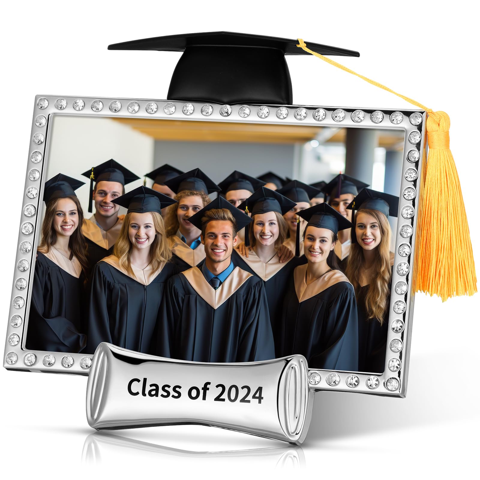 Lineshading Graduation Picture Frame Class of 2024 Graduation Photo ...