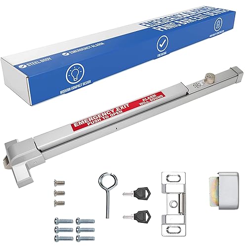 Alarmed Commercial Push Bar Exit Device - FH-1550A Panic Bar Loud ...