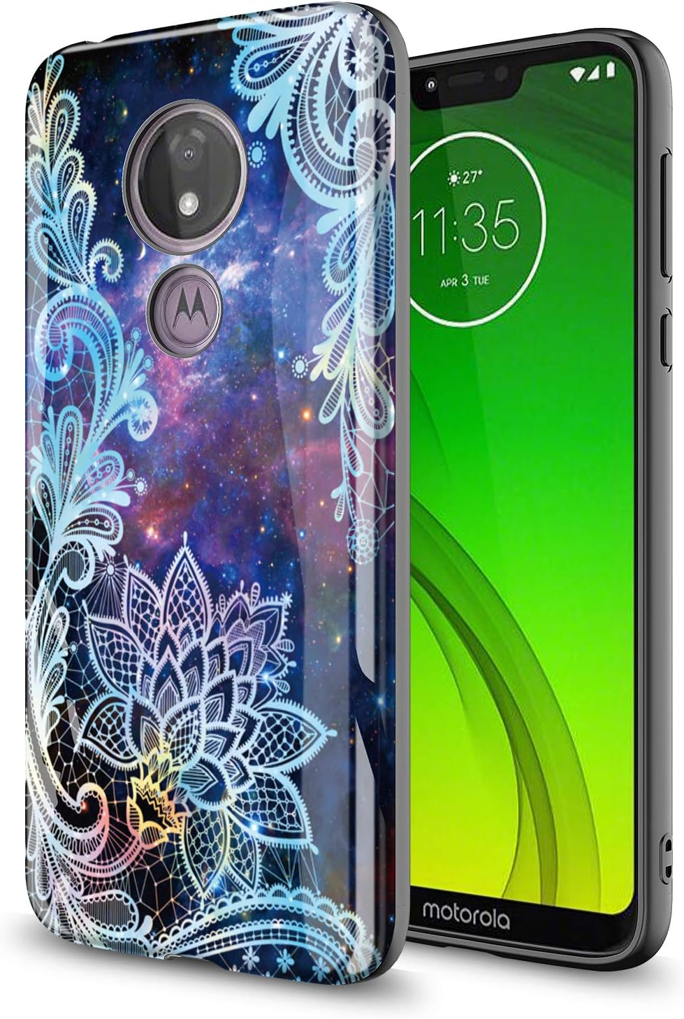 Amazon.com: GORGCASE Case Design for Moto G7 / Motorola Moto G7 Plus, T ...