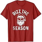 Amazon.com: Rizz The Season Funny Christmas Rizzmas Santa Claus Rizzler ...