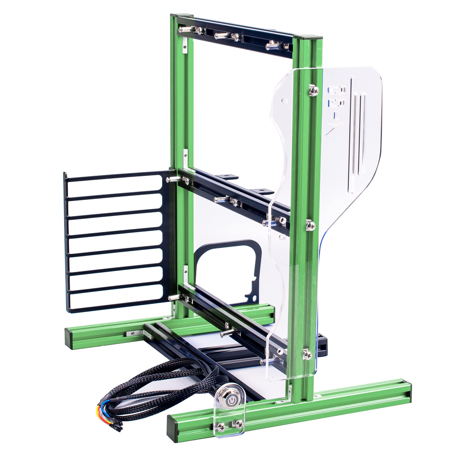 Mua DIY ITX MATX ATX Computer Open Air Case, Aluminum Open Frame ...