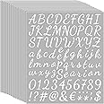 Amazon.com: 10 Sheets White Self Adhesive Vinyl Letters Numbers Kit ...