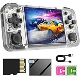 Mini Game Video Game Console de bolso para jogos RG36S, cartão TF de 64 ...