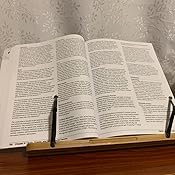 Readaeer Bamboo Reading Rest Cook-Book Stand Holder Bookrest: Amazon.ca ...