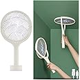 Amazon.com : BUGZILLA Electric Fly Swatter Racket Rotating Head Type-C ...