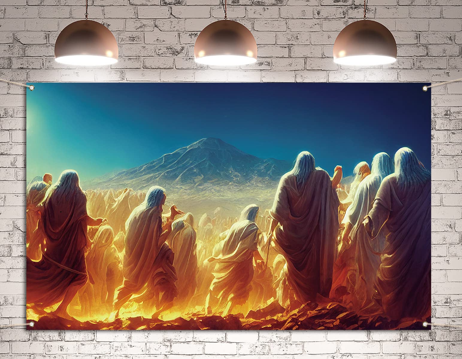 Passover Photo Booth Backdrop Pesach Jewish Exodus from Egypt Festival ...