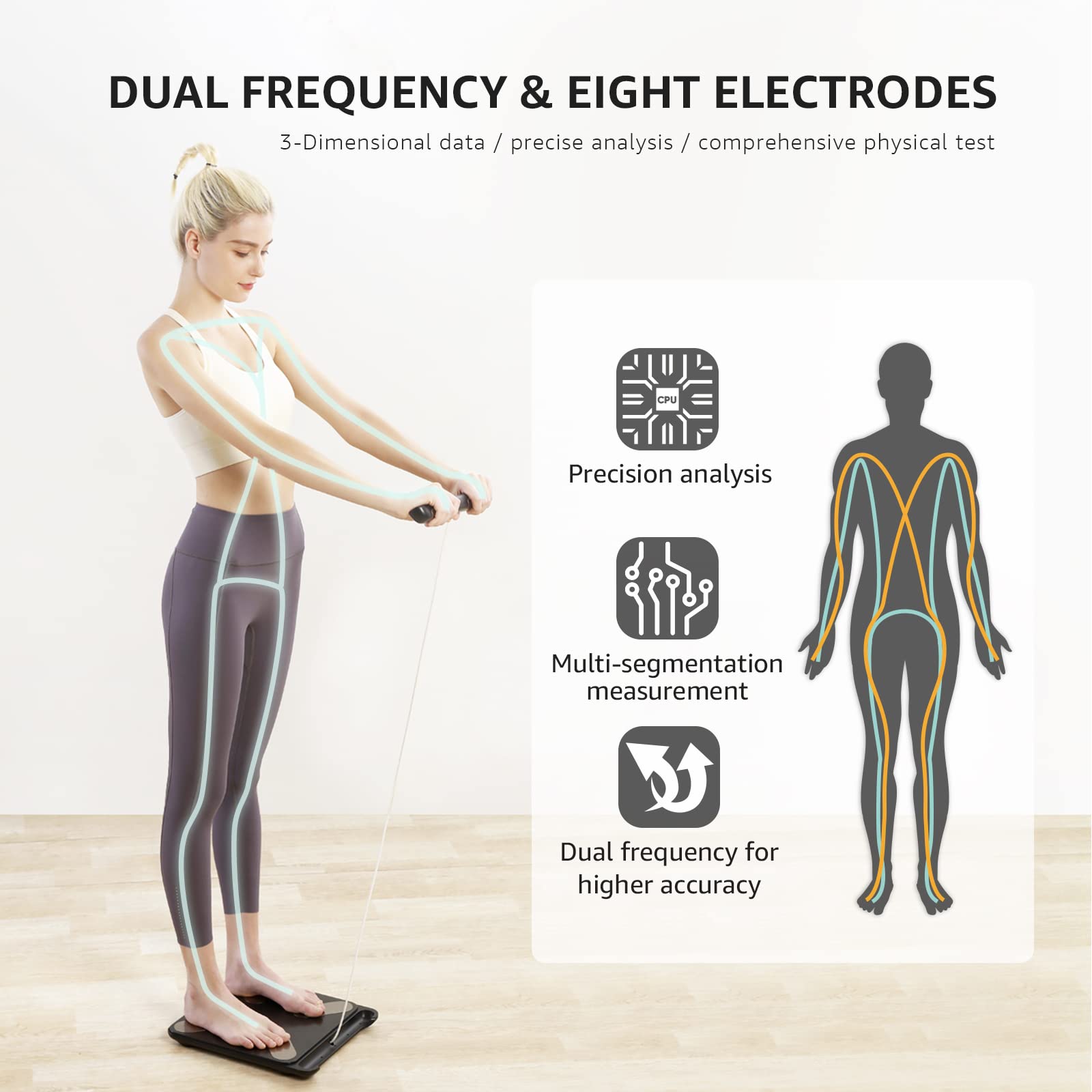 Mua Fiar Smart Body Fat Scale - Digital Weight Scales & Body Analyzer ...
