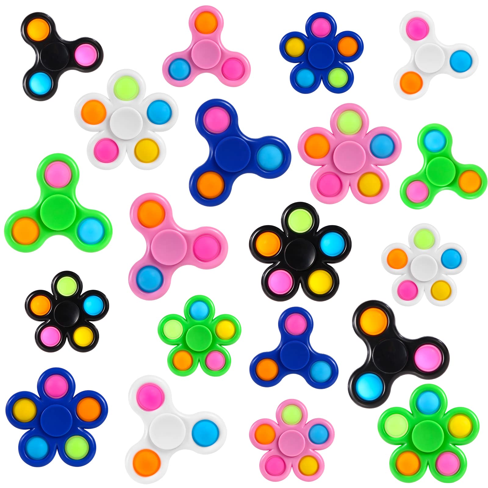 Mua 20 Pack Fidget Party Favors Pop Spinners Fidget Toys, Fidget ...