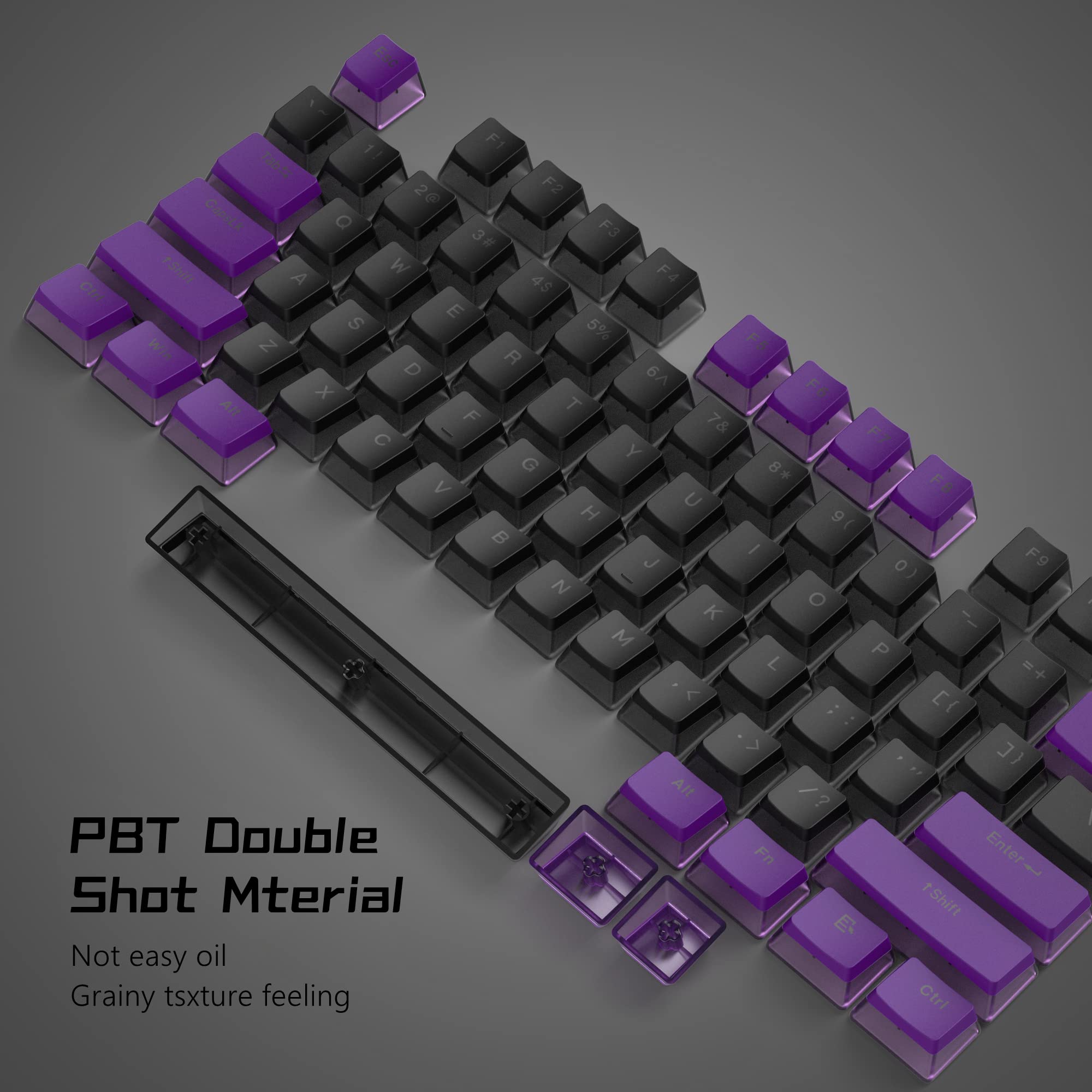Mua Womier Pudding Keycaps - PBT Keycaps, Shine Through Keycaps, 165 ...